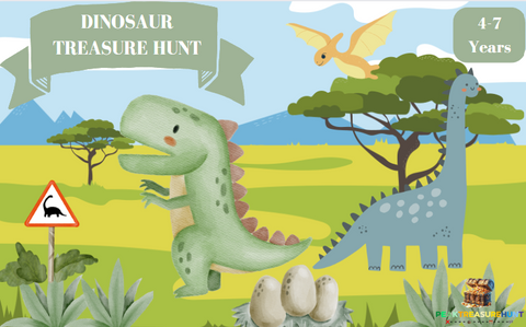 Children's birthday theme parties – Tagged "Dinosaur Scavenger Hunt ...