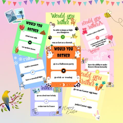 Would You Rather – Scavenger Hunt