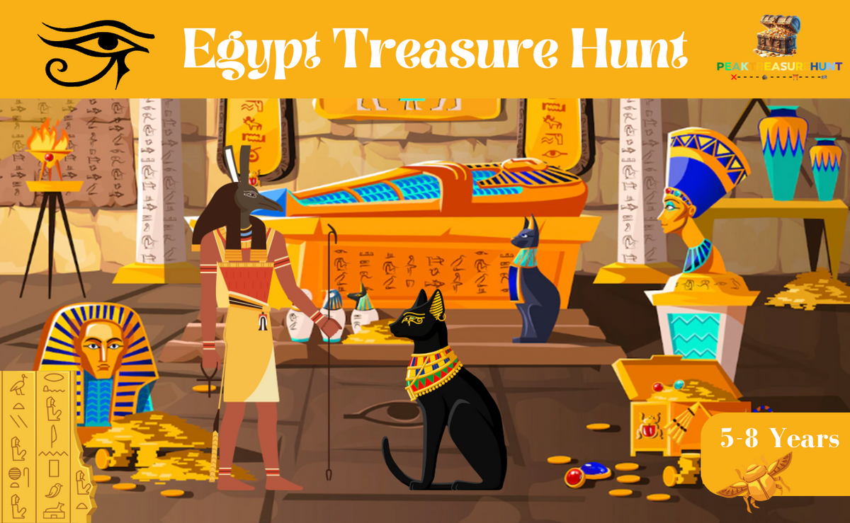 Egypt Scavenger Hunt - Printable PDF Treasure Hunt