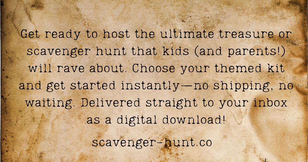 Treasure Hunt-Scavenger Hunt