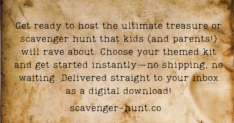 Treasure Hunt-Scavenger Hunt