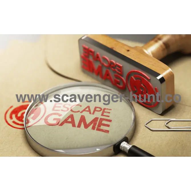 Escape Room Signs - Printable PDF Signs – Scavenger Hunt